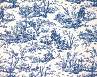 Toile fabric | Etsy