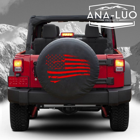 Distressed American Flag Tire Cover by Analuo on Etsy Distressed American Flag Tire Cover by Analuo on Etsy