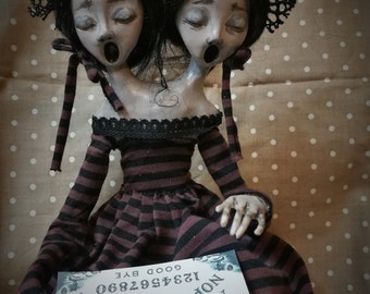 Conjoined twin doll | Etsy