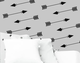 Arrow wall decal | Etsy
