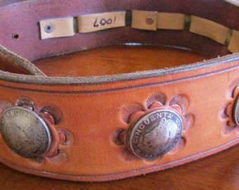 Mexican leather belt | Etsy