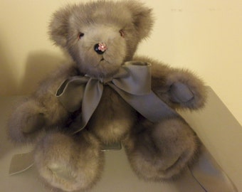 Mink teddy bear | Etsy