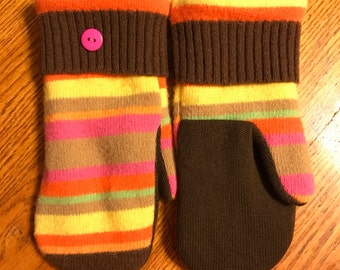 Wool felted mittens | Etsy