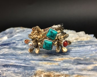 Gold angel wing ring | Etsy