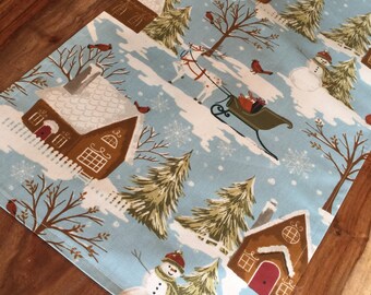 Winter table runner | Etsy