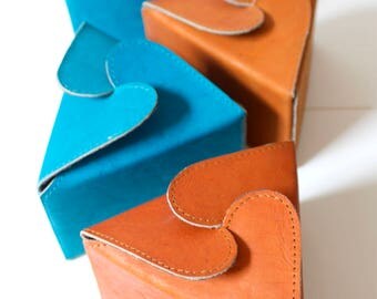 Leather keepsake box | Etsy