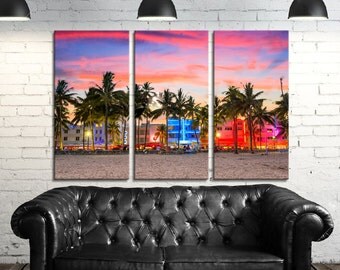 Beach triptych | Etsy