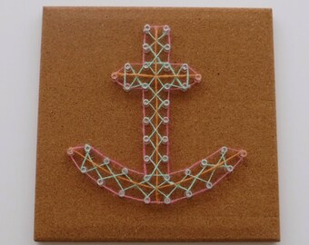 Anchor string art | Etsy