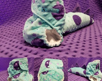 Dragon cloth diaper | Etsy