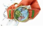 Unique world map watch related items | Etsy