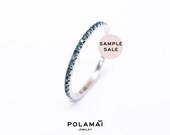 Fine Gold and Gemstone Jewelry . Diamond Eternity Rings by Polamai