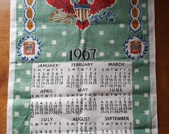 1967 calendar | Etsy