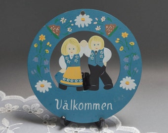 Swedish welcome sign | Etsy