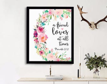 Friendship verse | Etsy