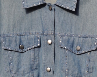 Rhinestone denim | Etsy