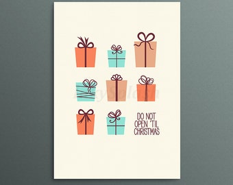 Do not open until | Etsy