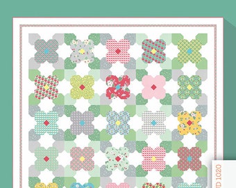Flower quilt pattern | Etsy