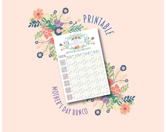 Bunco score card | Etsy