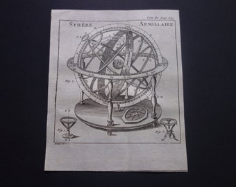 Armillary sphere | Etsy