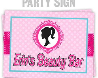 Barbie sign | Etsy