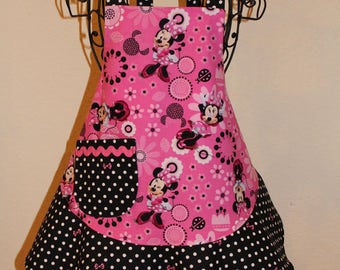 Minnie mouse apron | Etsy