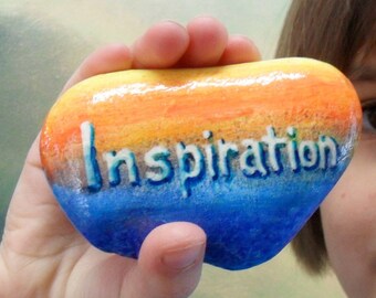 Inspirational rocks | Etsy