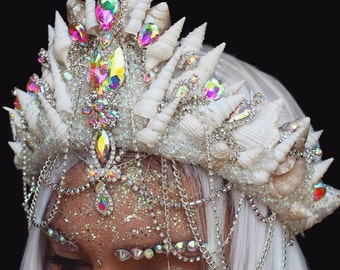 Shell crown | Etsy