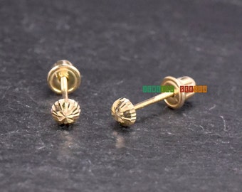 Locking back earring | Etsy