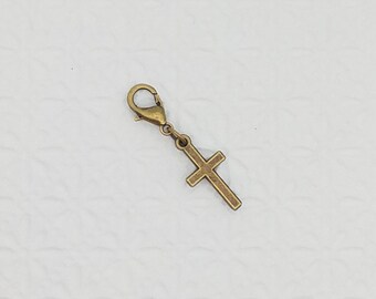 Cross zipper pull | Etsy