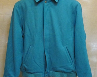 Blue varsity jacket | Etsy