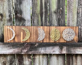 String art moon | Etsy