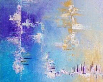 Abstract schilderij | Etsy