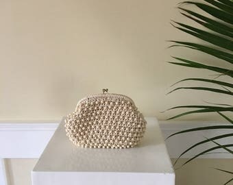 Raffia clutch | Etsy