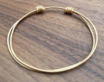 Gold leather cord | Etsy