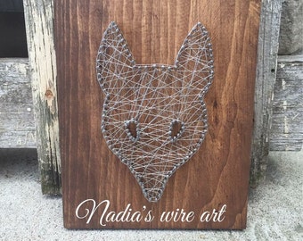 Fox string art | Etsy