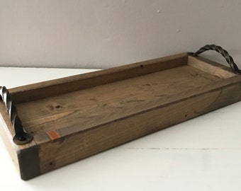 Shallow wood box | Etsy