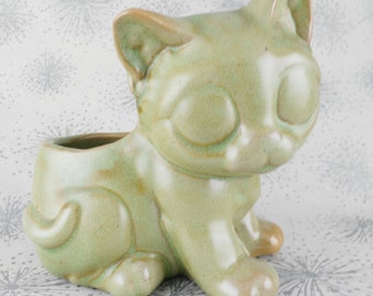 Cat planter | Etsy