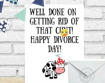 Break up card | Etsy