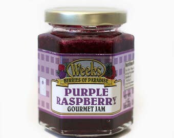 Organic Red Raspberry Jam Handcrafted Hand picked Small