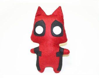 Deadpool plush | Etsy