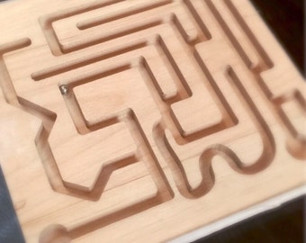 Wood maze | Etsy