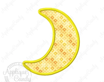 Moon embroidery | Etsy