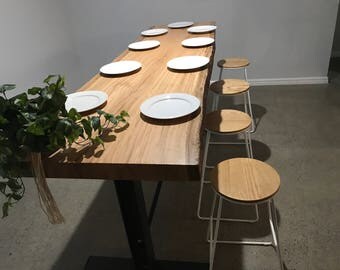 Maple Kitchen Butcher Block Counter Live Edge Slab