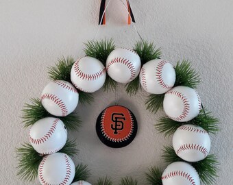 Baseball wreath | Etsy