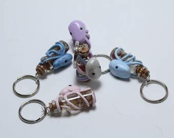 Sea shell keychain | Etsy