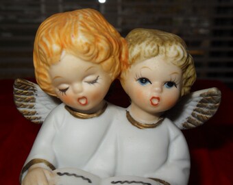 Porcelain angel | Etsy