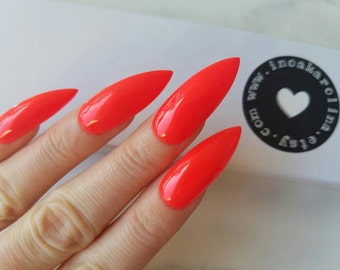 Extra long nails | Etsy