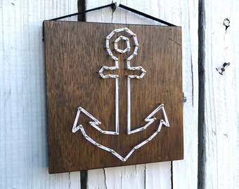 Anchor string art | Etsy