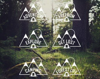Get lost decal | Etsy