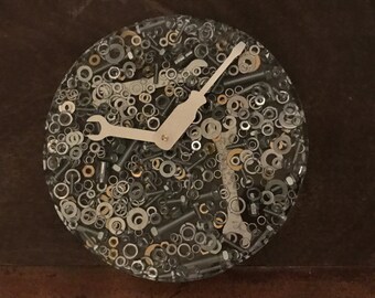 Epoxy clock | Etsy